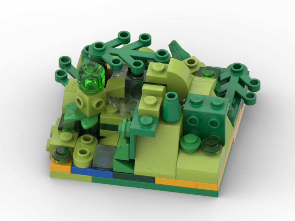 LEGO MOC-73583 Nature Landscape by Amused_Moose | Rebrickable - Build ...
