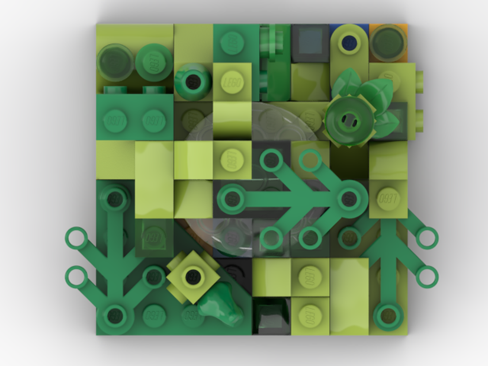 LEGO MOC Nature Landscape by Amused_Moose | Rebrickable - Build with LEGO