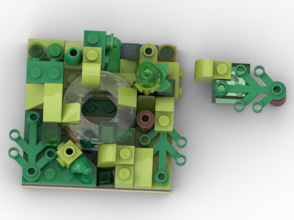 LEGO MOC Nature Landscape by Amused_Moose | Rebrickable - Build with LEGO