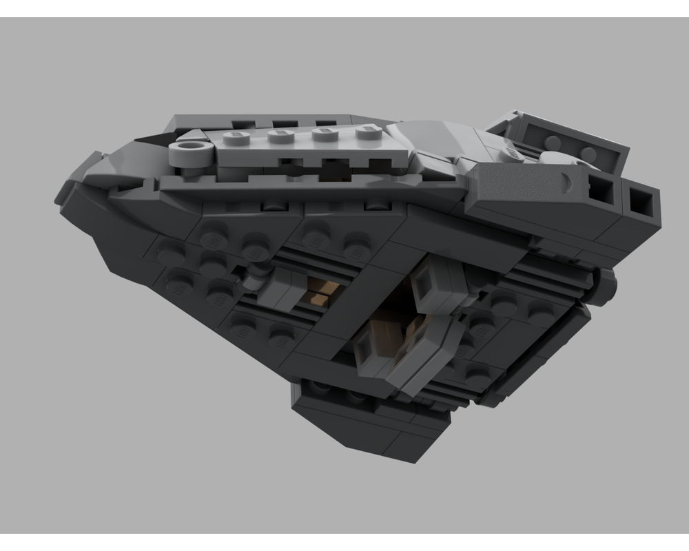 LEGO MOC 1:250 scale elite dangerous Hauler by TheRealBeef1213 ...