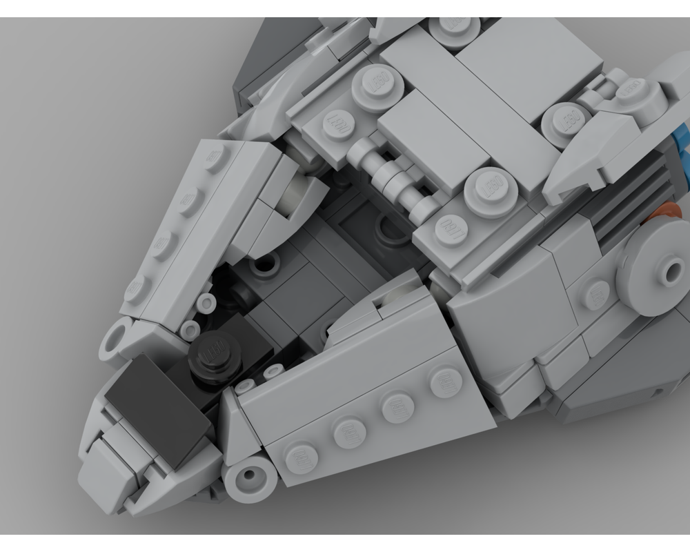 LEGO MOC 1:250 scale elite dangerous Hauler by TheRealBeef1213 ...