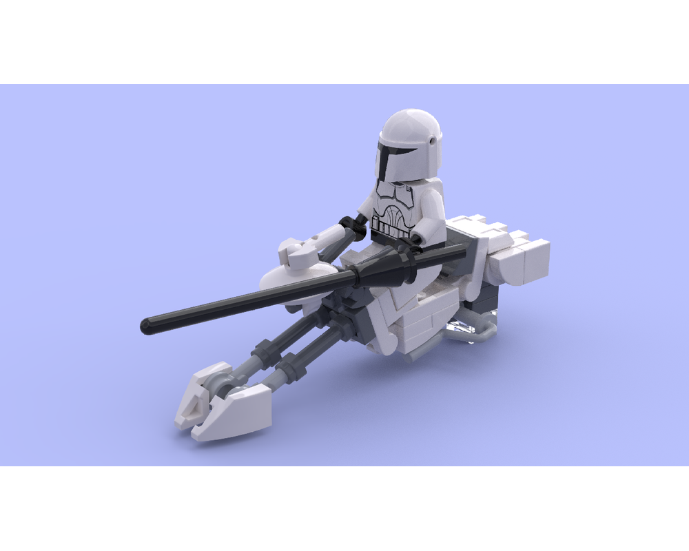 LEGO MOC Clone Lancer Speeder by Bit | Rebrickable - Build with LEGO