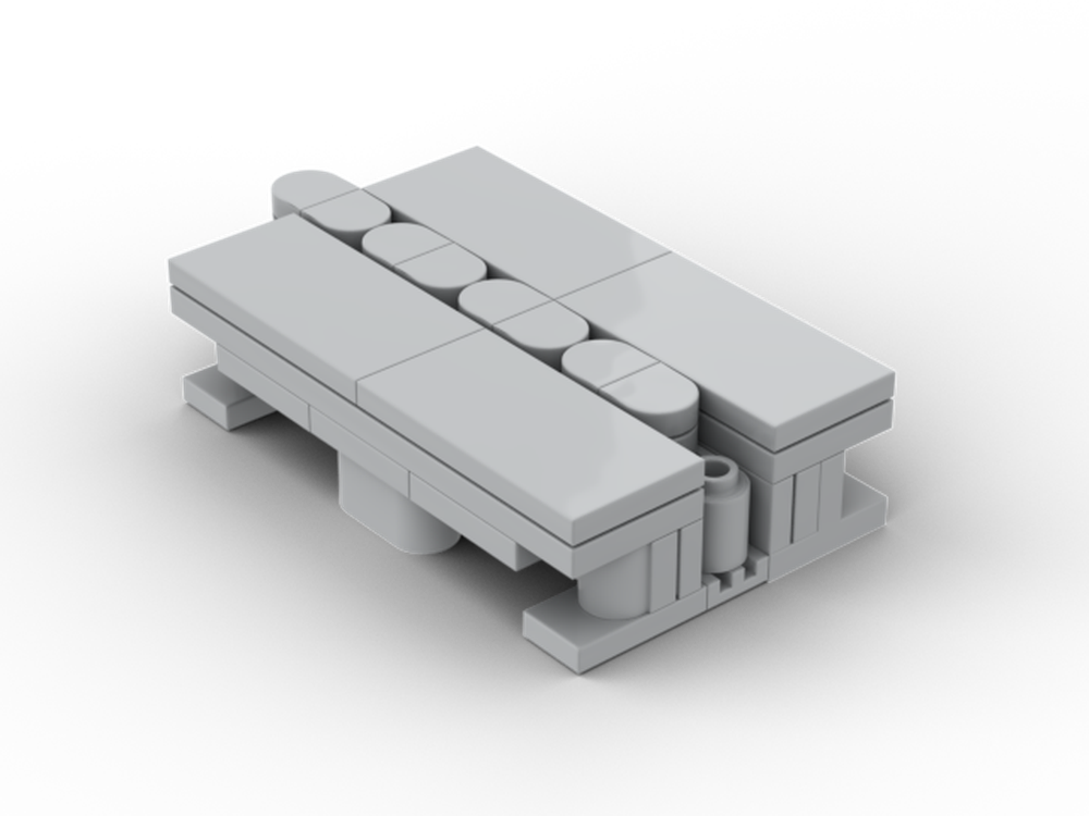 LEGO MOC Minifig Mover - Straight 8 long, version 2 by djm ...