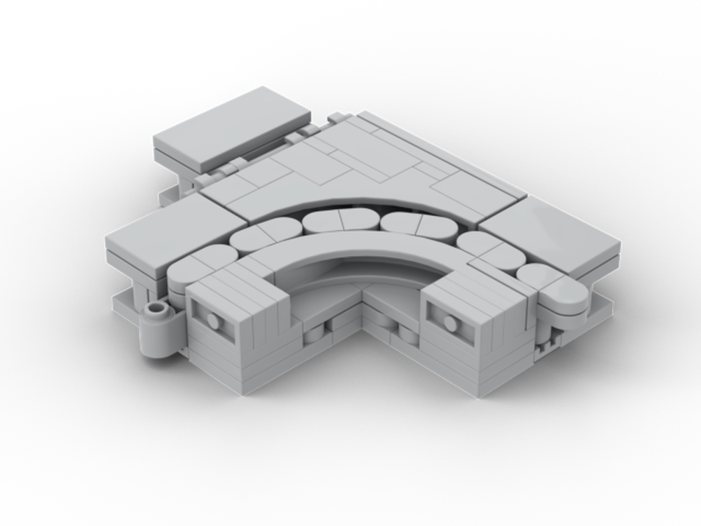 LEGO MOC Minifig Mover - Standard Corner, version 2 by djm ...
