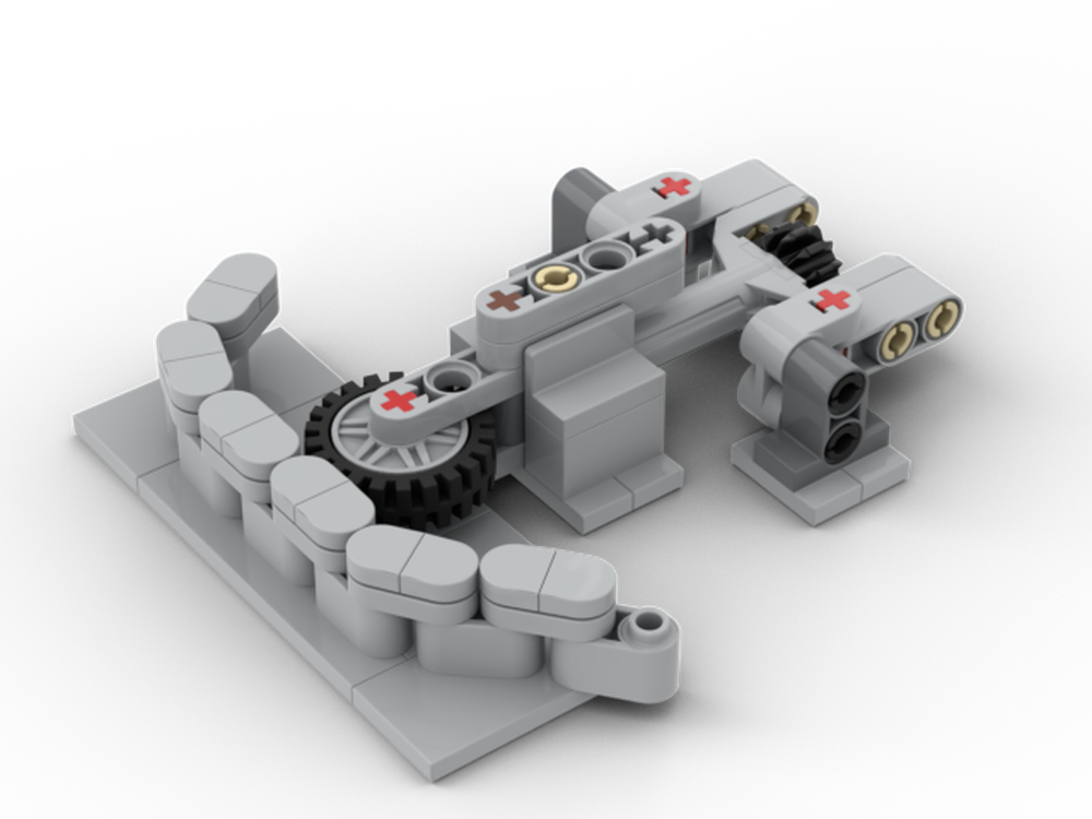 LEGO MOC Minifig Mover - Chain Tensioner, Single Wheel by djm ...