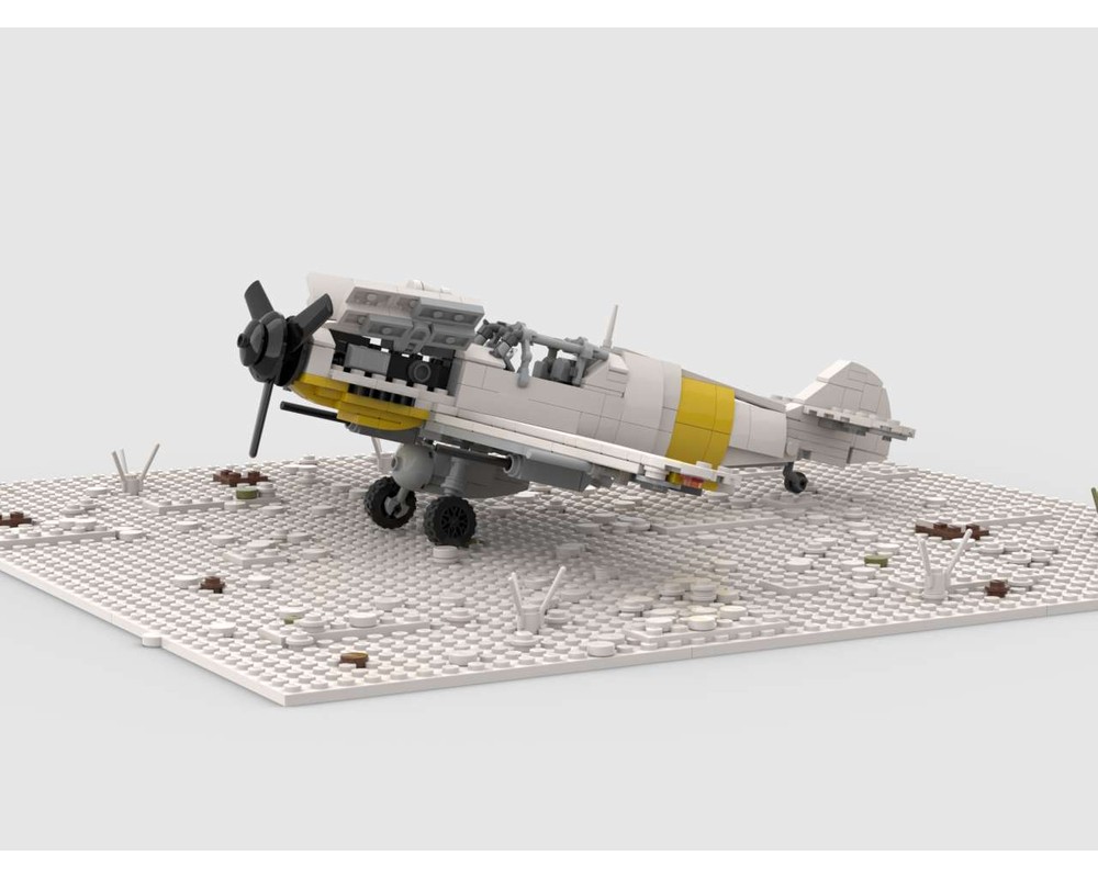 LEGO MOC Bf 109 G-2 /R6 JG.54 by Acepilot109 | Rebrickable - Build with ...