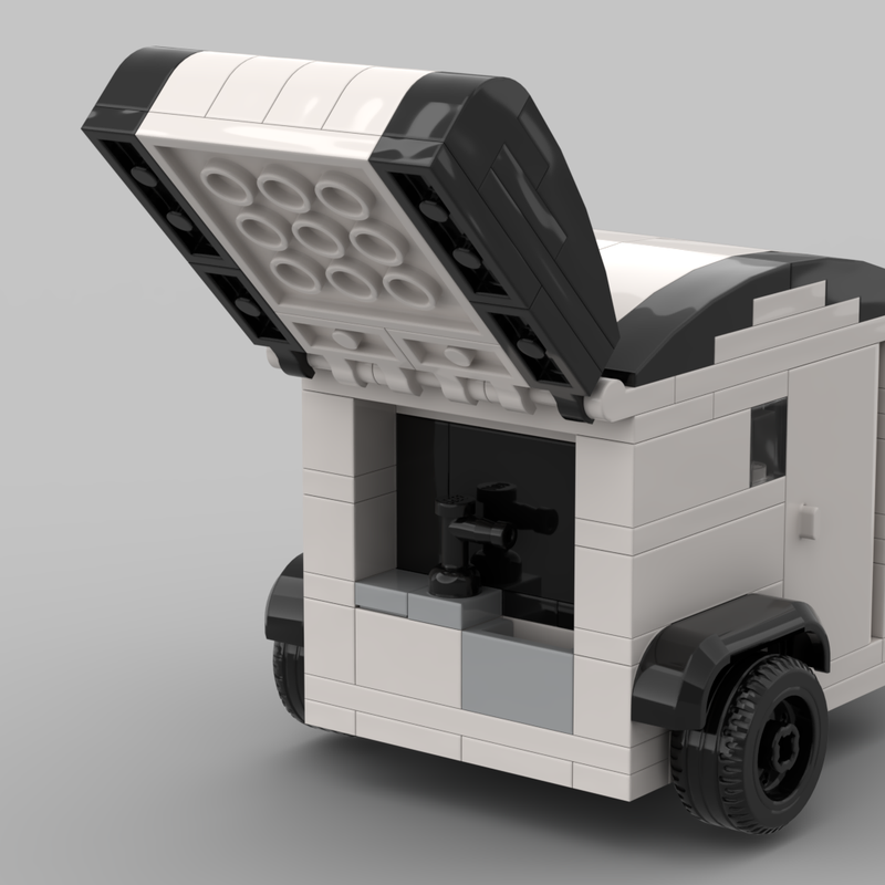 LEGO MOC-73700 Teardrop Trailer by BlockMOCs | Rebrickable - Build with ...