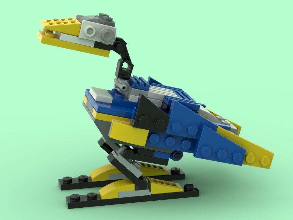 Lego Moc 31087 Dodo Bird By Fysztof Rebrickable Build With Lego