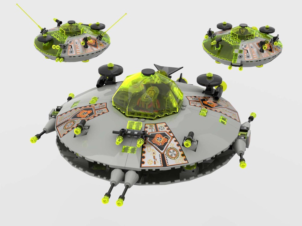 LEGO MOC UFO Squadron by silenfu | Rebrickable - Build with LEGO