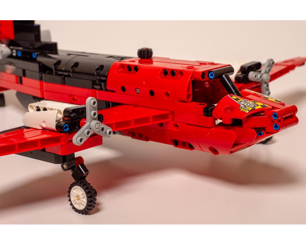 LEGO MOC Red Cargo Plane by Brightwood | Rebrickable - Build with LEGO