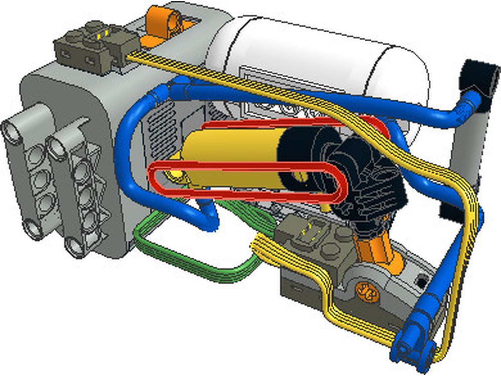 LEGO MOC Automatic Motorized Compressor by mocbuild101 | Rebrickable ...
