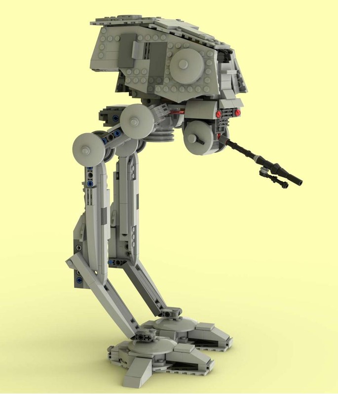 LEGO MOC 75288 - AT-DP Walker by the_bricked_cave | Rebrickable - Build ...