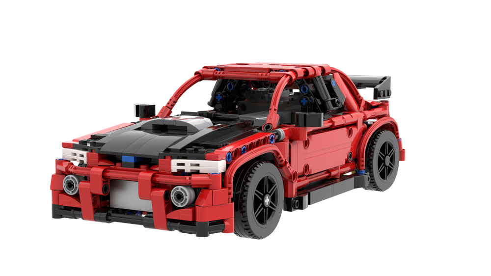 LEGO MOC Drift chassis Part-time AWD by Reuga | Rebrickable - Build ...