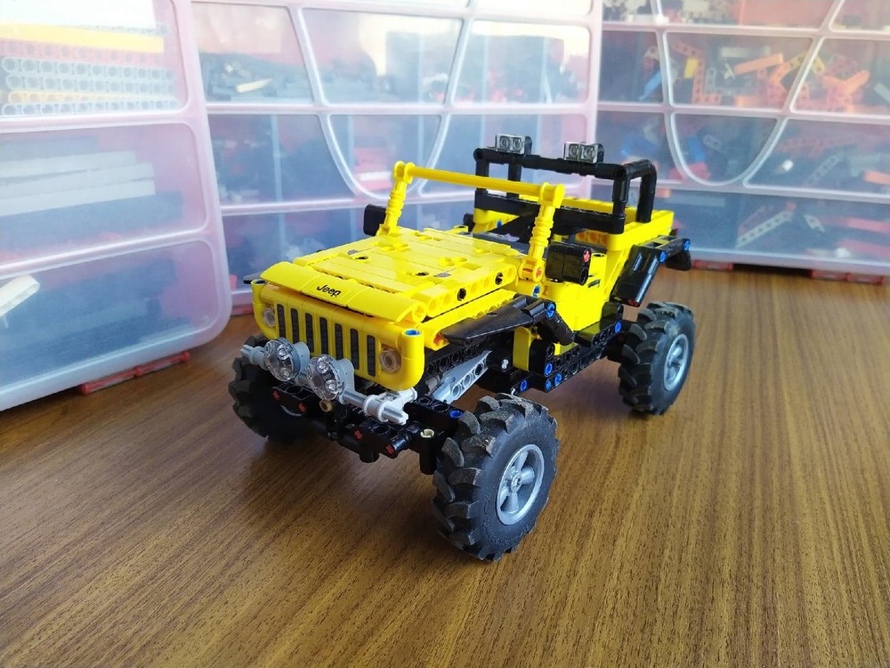 LEGO MOC-73846 Custom Trial Jeep v2 by xfeelgoodx | Rebrickable - Build ...