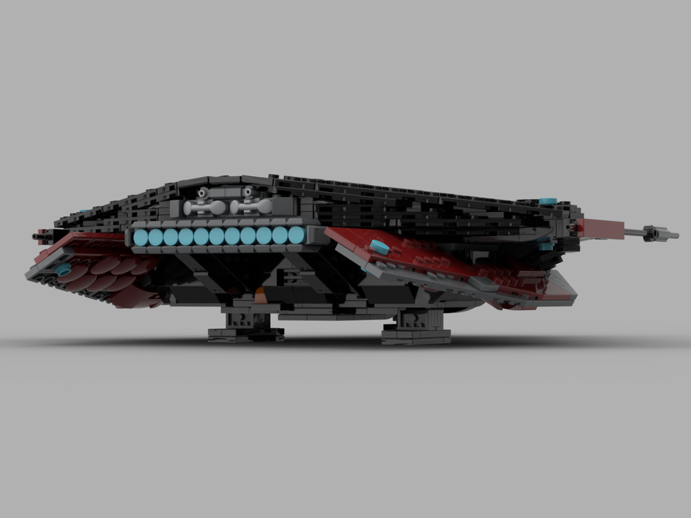 LEGO MOC 1:250 scale Elite dangerous Krait Phantom by TheRealBeef1213 ...