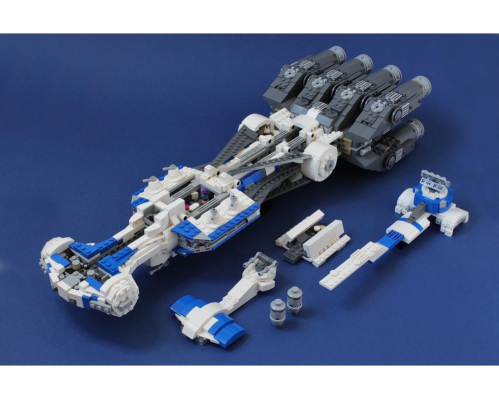 LEGO MOC Micro Blockade Runners Tantive IV & Liberator by ron_mcphatty ...