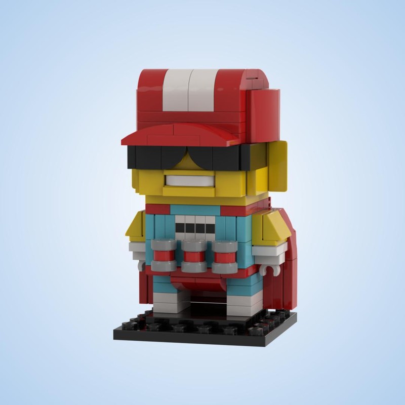 LEGO MOC Duffman by SkyCaptain | Rebrickable - Build with LEGO