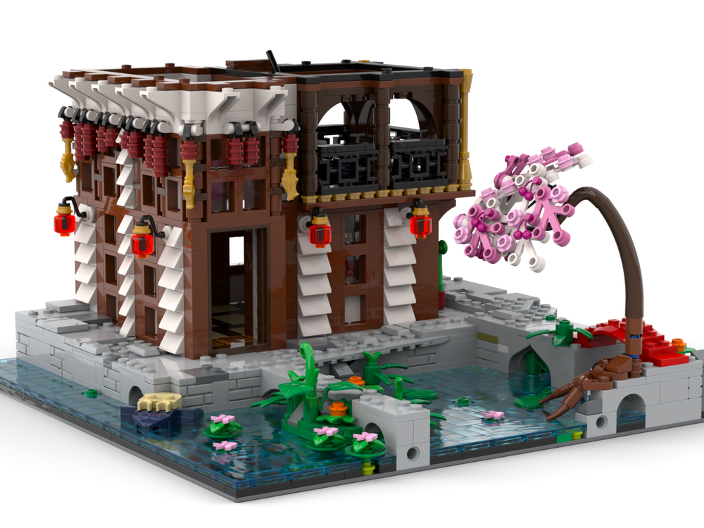 LEGO MOC Ninjago City Expansion 1 by brickgloria | Rebrickable - Build ...