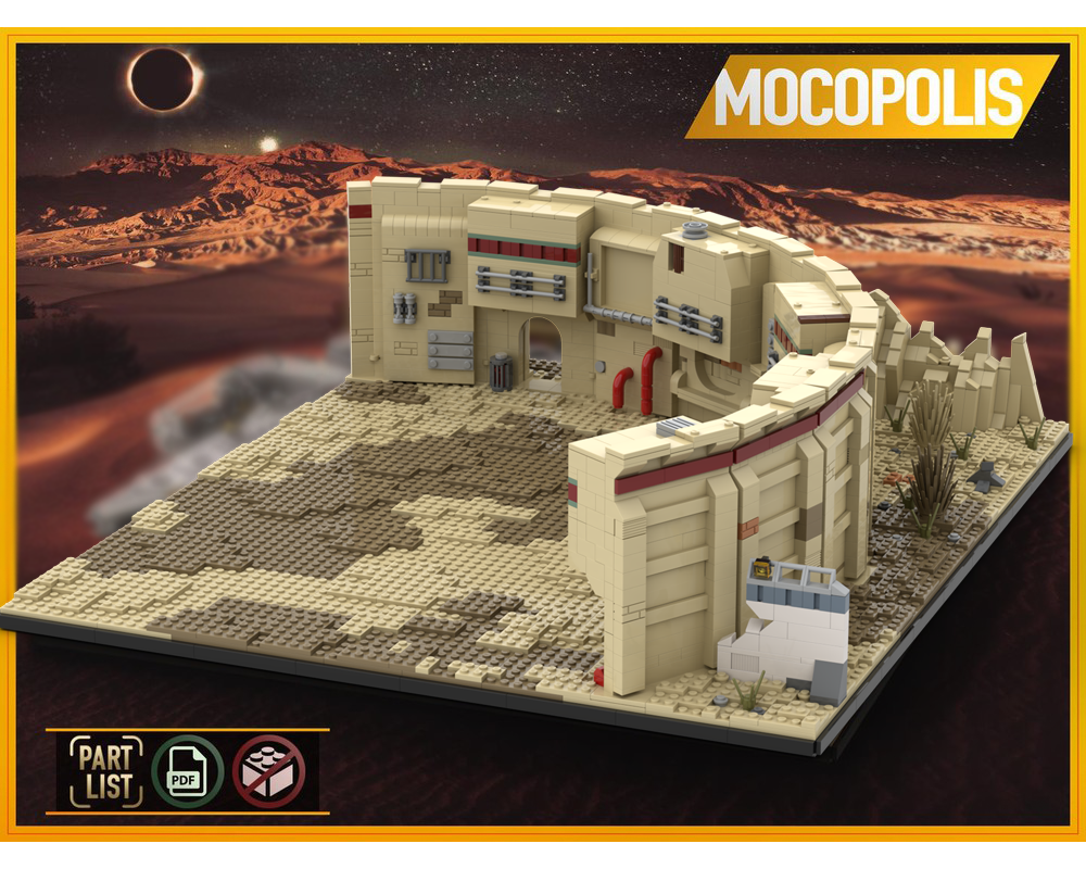 LEGO MOC SW Tatooine At War Falcon Spaceport, pt. 4 by MOCOPOLIS ...