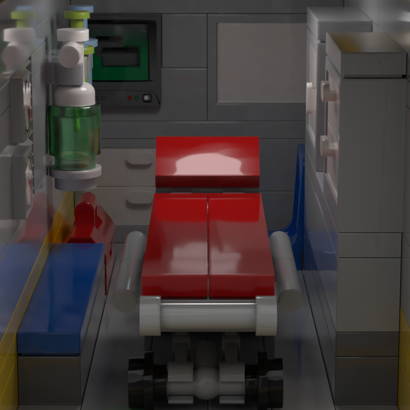 LEGO MOC Ford Transit UK Ambulance by SpeedHunCreations | Rebrickable ...