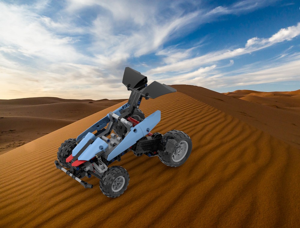 Lego Moc Ugly Buggy By Highking Rebrickable Build With Lego