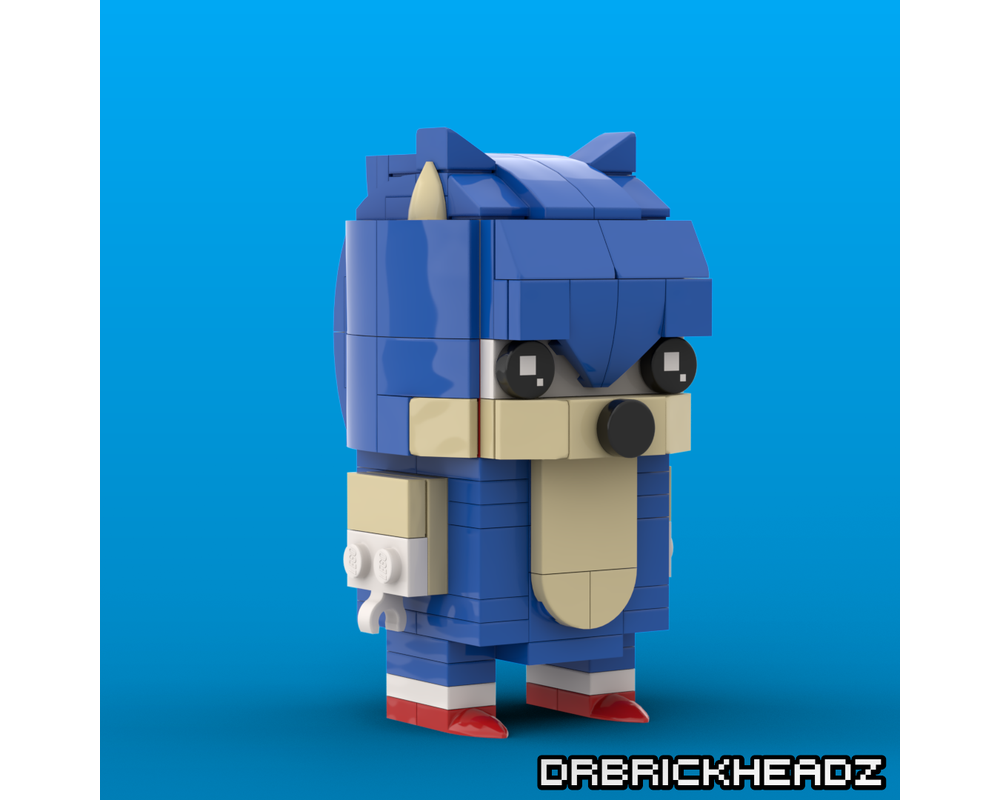 LEGO MOC Sonic the Hedgehog Brickheadz by DrBrickheadz | Rebrickable ...