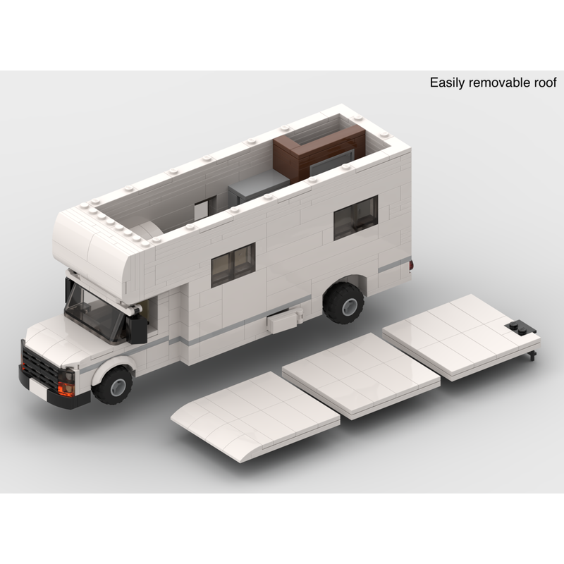 LEGO MOC RV Motorhome by BlockMOCs | Rebrickable - Build with LEGO
