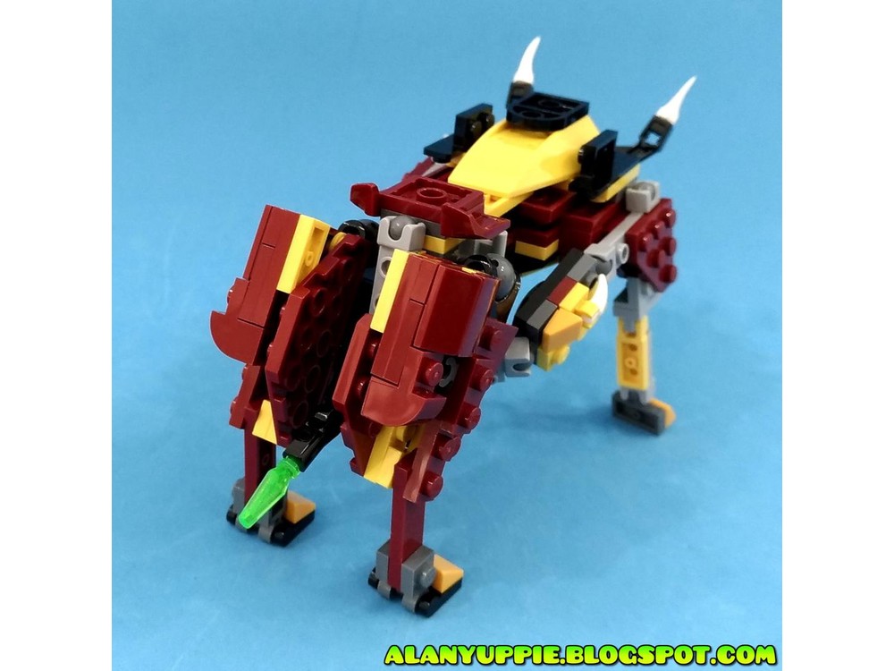 LEGO MOC Transformer Buffalo/Bull from set 31073 by alanyuppie ...
