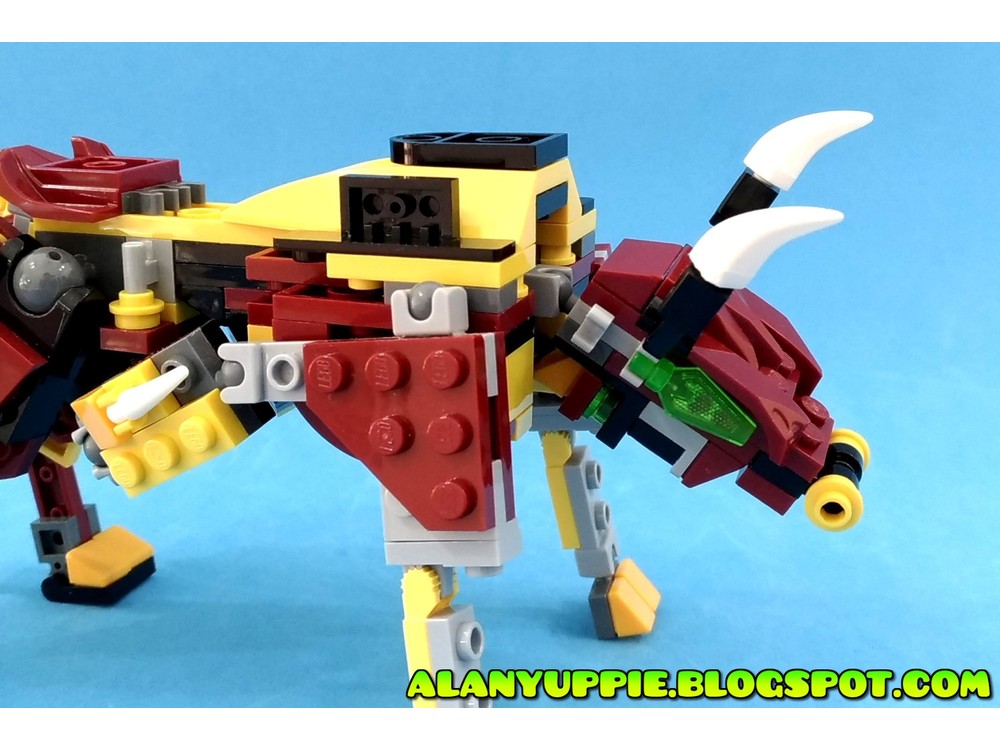 LEGO MOC Transformer Buffalo/Bull from set 31073 by alanyuppie ...
