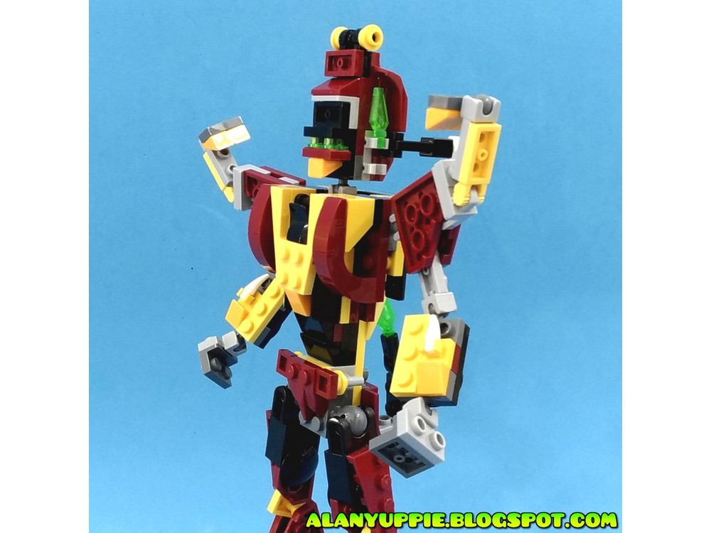 LEGO MOC Transformer Buffalo/Bull from set 31073 by alanyuppie ...