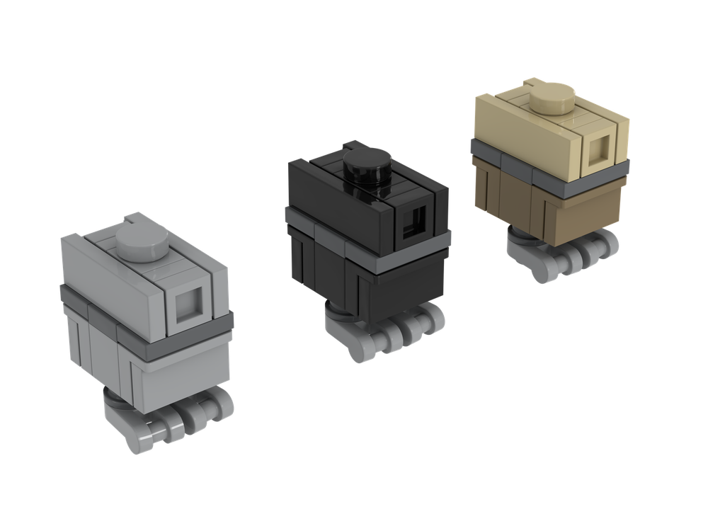 LEGO MOC Sleeker GNK power droid, GONK! by Hedu88 | Rebrickable - Build ...