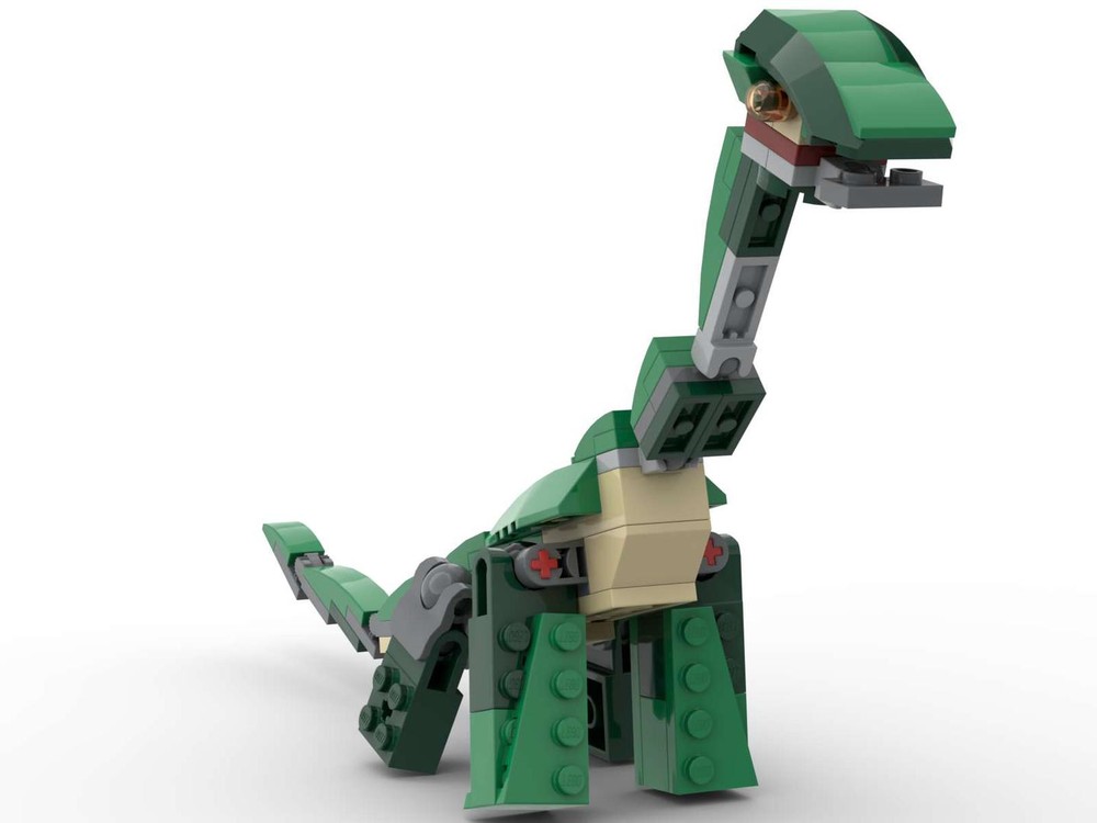 LEGO MOC Brachiosaurus, 31058 Alternate Build by Macharius ...