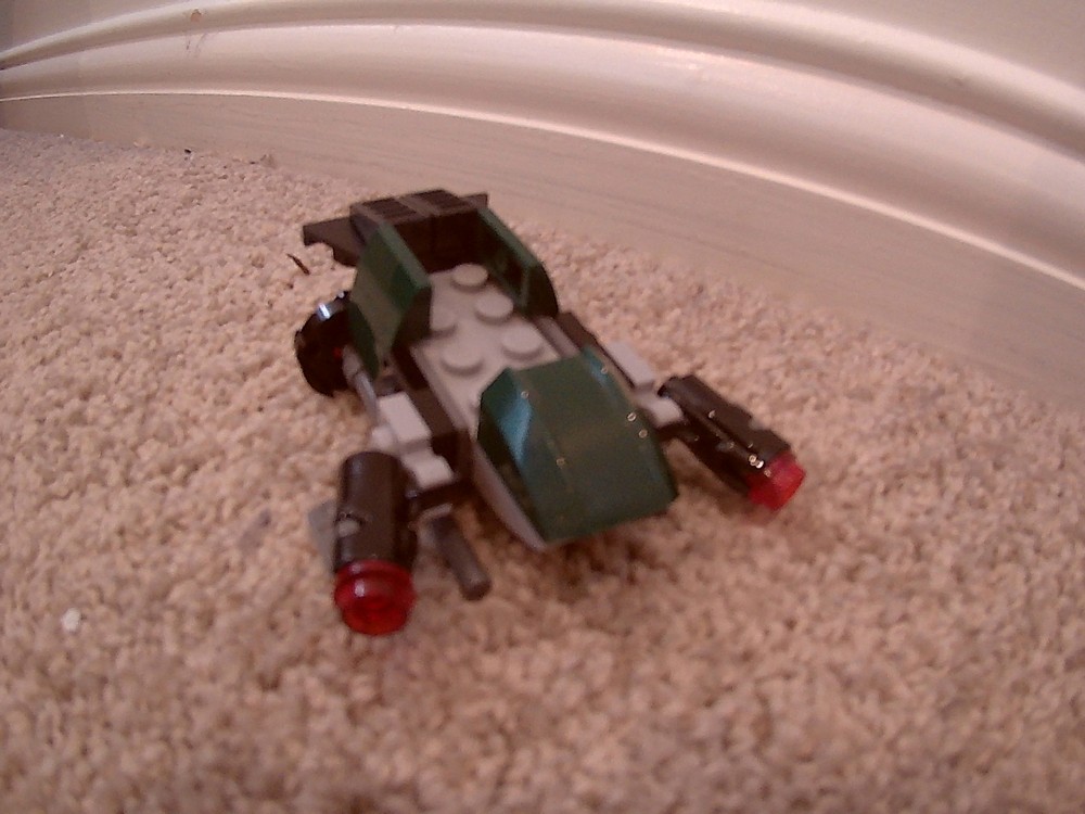 Lego Moc Resistance Cargo Speeder By Parbs Rebrickable Build With Lego