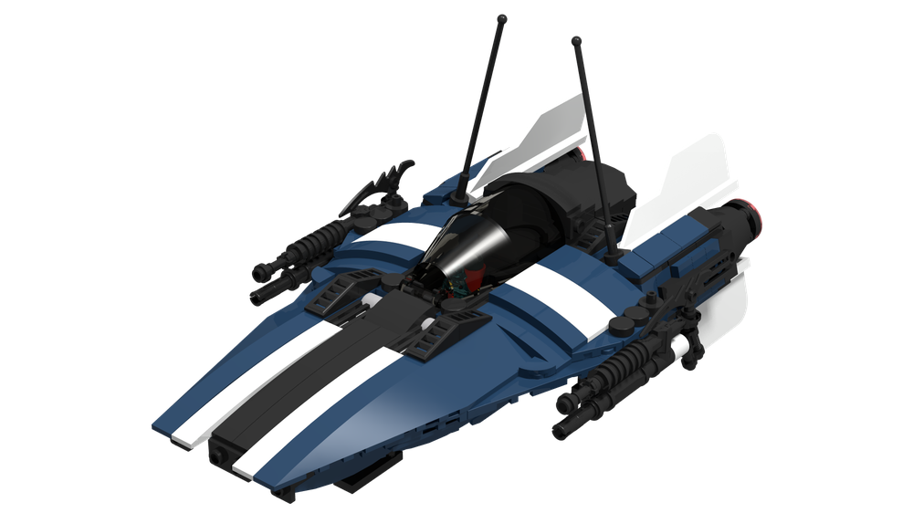 LEGO MOC A-Wing - A Customised Version of Official Set 75175 by ...