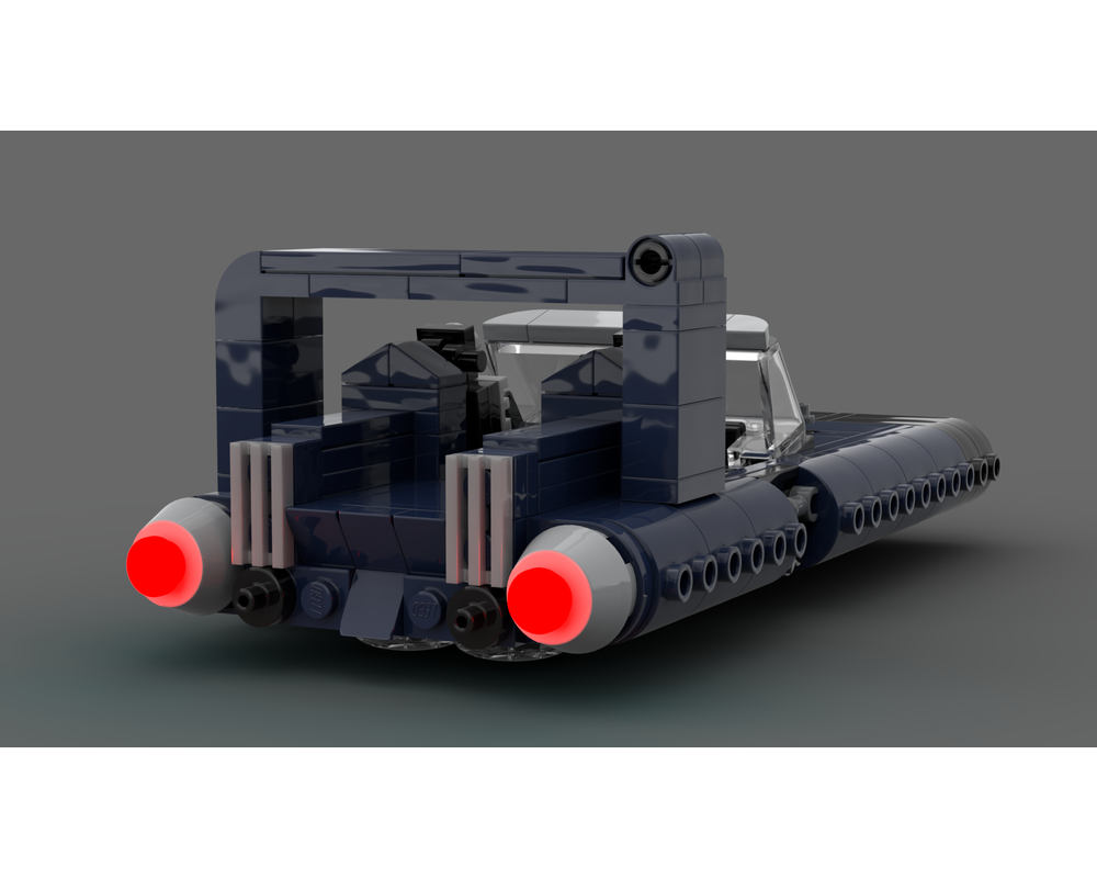 LEGO MOC Han's M-68 Landspeeder by JohndieRocks | Rebrickable - Build ...