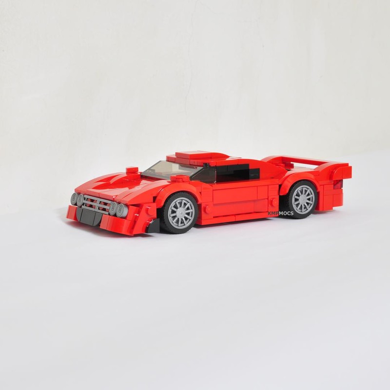 LEGO MOC Mercedes Benz CLK GTR by KMPMOCS | Rebrickable - Build with LEGO
