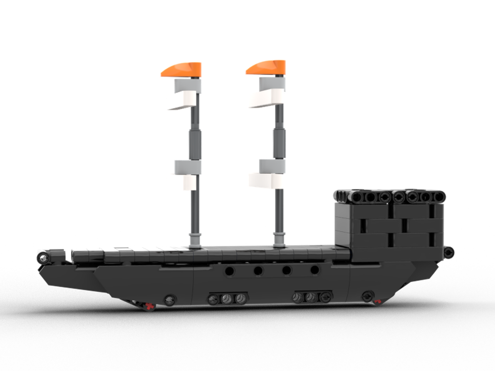 LEGO MOC Technic Ship by The Alvocado | Rebrickable - Build with LEGO