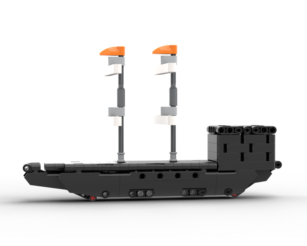 LEGO MOC Technic Ship by The Alvocado | Rebrickable - Build with LEGO