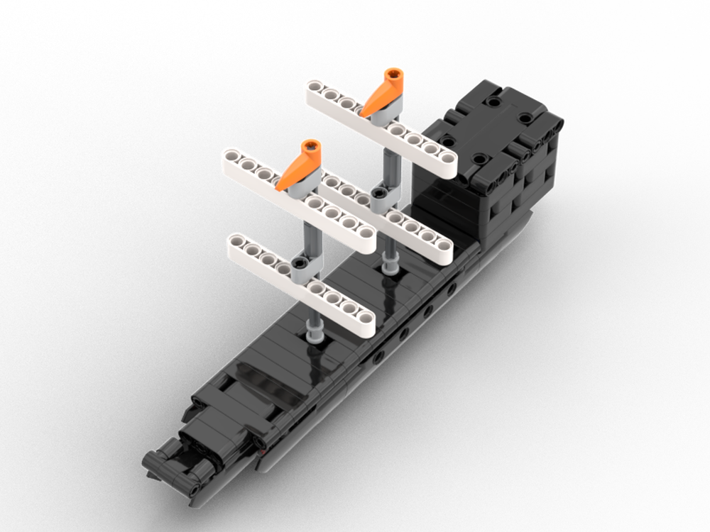 LEGO MOC Technic Ship by The Alvocado | Rebrickable - Build with LEGO
