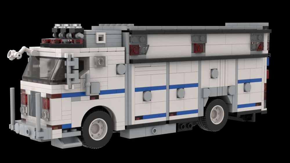 LEGO MOC NYPD E.S.U. 1 by DC_Customs | Rebrickable - Build with LEGO