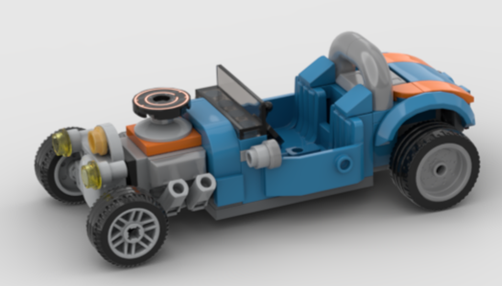 LEGO MOC Cyberpunk Hotrod by dorpheos | Rebrickable - Build with LEGO