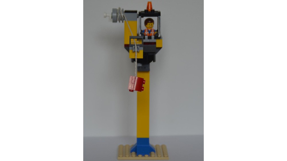 LEGO MOC 70832 Tower Crane by julien1001 | Rebrickable - Build with LEGO