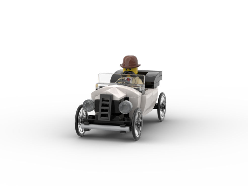 LEGO MOC-74209 Little classics #1 - White car by BrickAA | Rebrickable ...