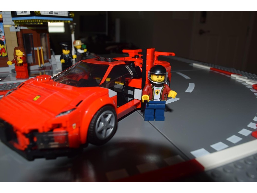 LEGO MOC Ferrari/ Haroun Motors F8 Ritorno al Passato by Omega_Bricks ...