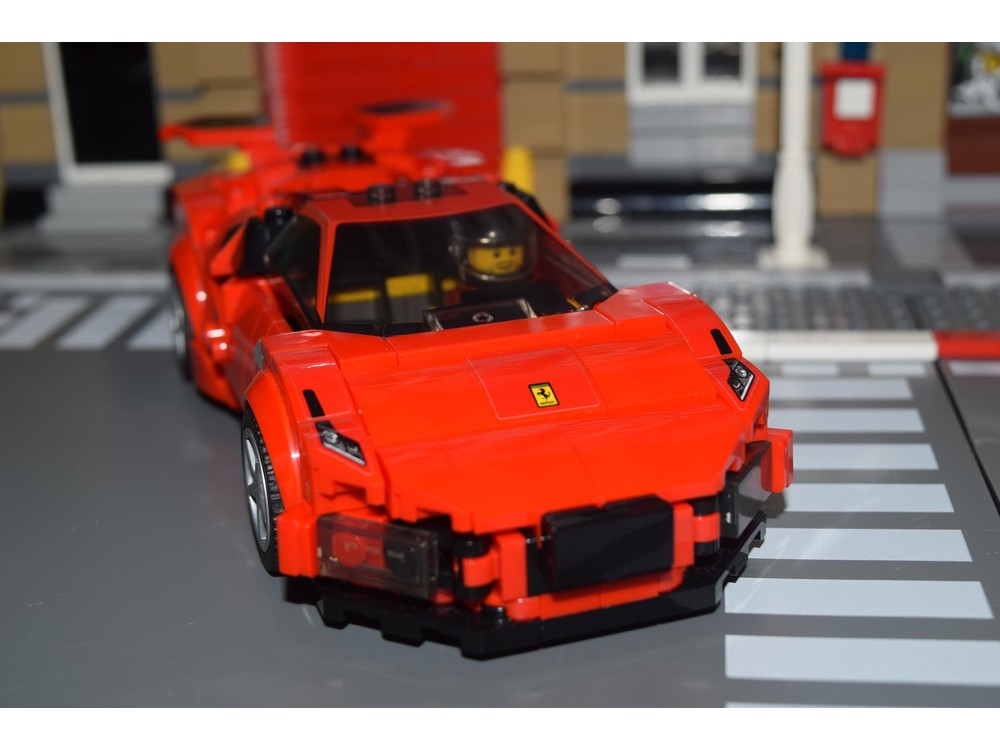 LEGO MOC Ferrari/ Haroun Motors F8 Ritorno al Passato by Omega_Bricks ...