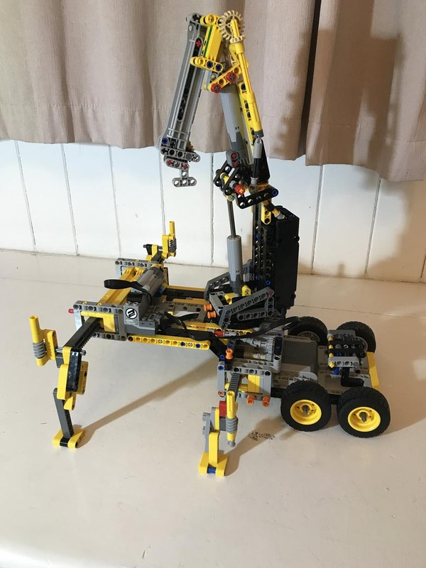 LEGO MOC Hiab Trailer by Smudge | Rebrickable - Build with LEGO