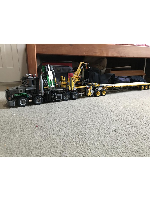 LEGO MOC Hiab Trailer by Smudge | Rebrickable - Build with LEGO