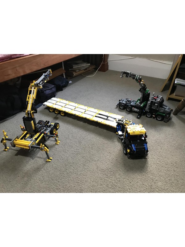 LEGO MOC Hiab Trailer by Smudge | Rebrickable - Build with LEGO