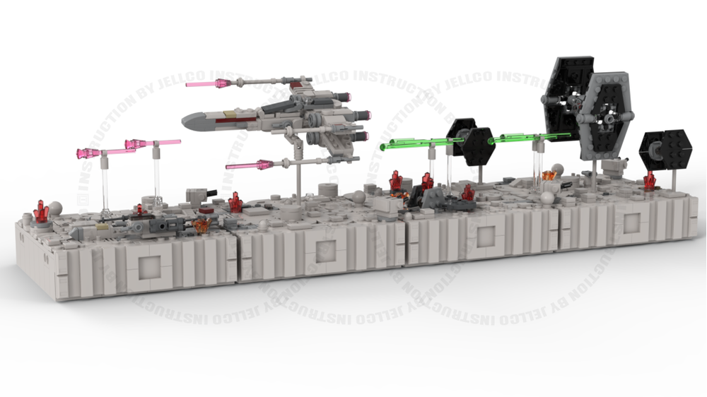 LEGO MOC Battle Of YAVIN : Episode 4 by jellco | Rebrickable - Build ...