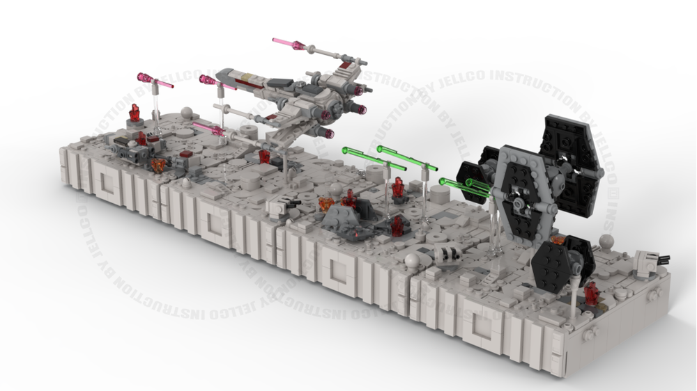 LEGO MOC-74259 Battle Of YAVIN : Episode 4 by jellco | Rebrickable ...